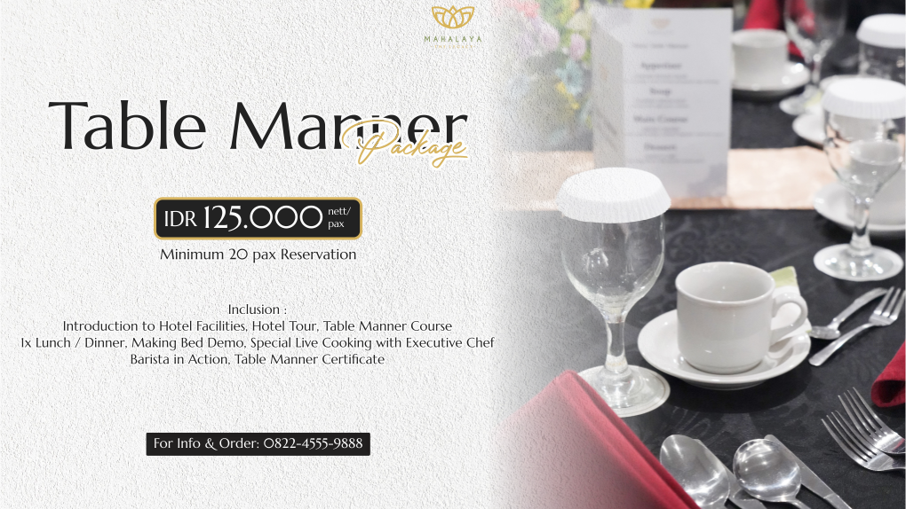 Table Manner Package